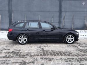 Black BMW 320 2015 in Vilnius, with an engine capacity of 2.00 L and mileage of 335 thousand km for 8400 €, photo 8 on AUTOMOTO.COM.LV