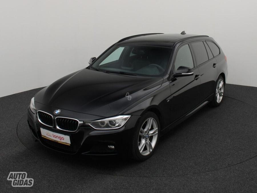 Black BMW 320 2015 in Vilnius, with an engine capacity of 2.00 L and mileage of 189 thousand km for 13399 €, photo 1 on AUTOMOTO.COM.LV