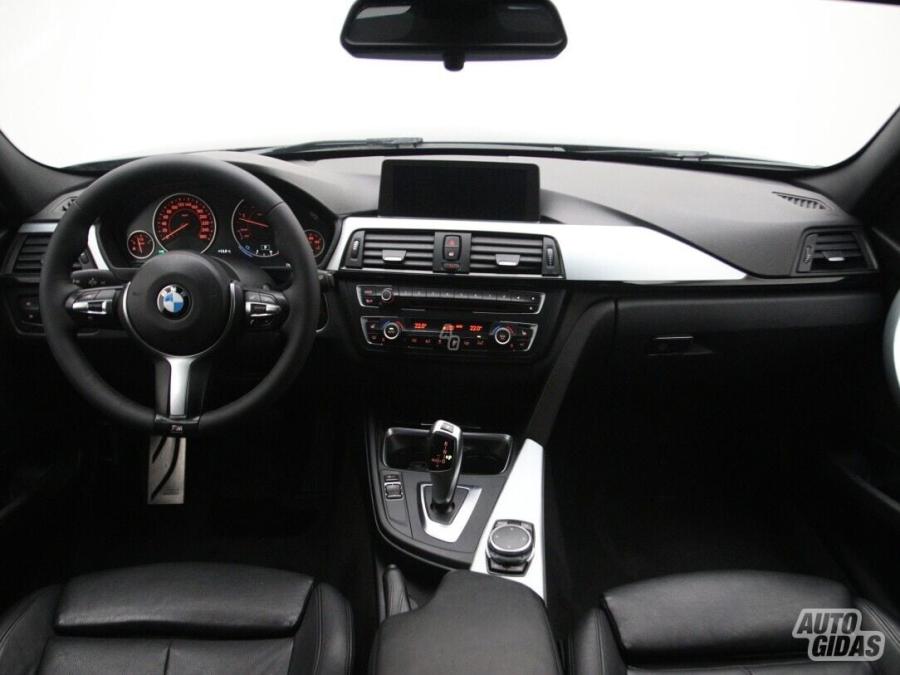 Black BMW 320 2015 in Vilnius, with an engine capacity of 2.00 L and mileage of 189 thousand km for 13399 €, photo 2 on AUTOMOTO.COM.LV