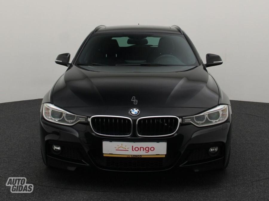Black BMW 320 2015 in Vilnius, with an engine capacity of 2.00 L and mileage of 189 thousand km for 13399 €, photo 3 on AUTOMOTO.COM.LV