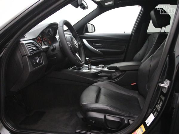 Black BMW 320 2015 in Vilnius, with an engine capacity of 2.00 L and mileage of 189 thousand km for 13399 €, photo 4 on AUTOMOTO.COM.LV