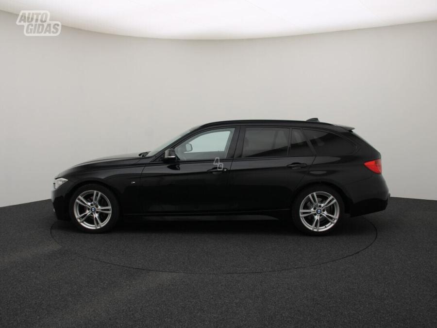 Black BMW 320 2015 in Vilnius, with an engine capacity of 2.00 L and mileage of 189 thousand km for 13399 €, photo 6 on AUTOMOTO.COM.LV