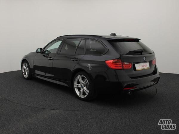 Black BMW 320 2015 in Vilnius, with an engine capacity of 2.00 L and mileage of 189 thousand km for 13399 €, photo 7 on AUTOMOTO.COM.LV