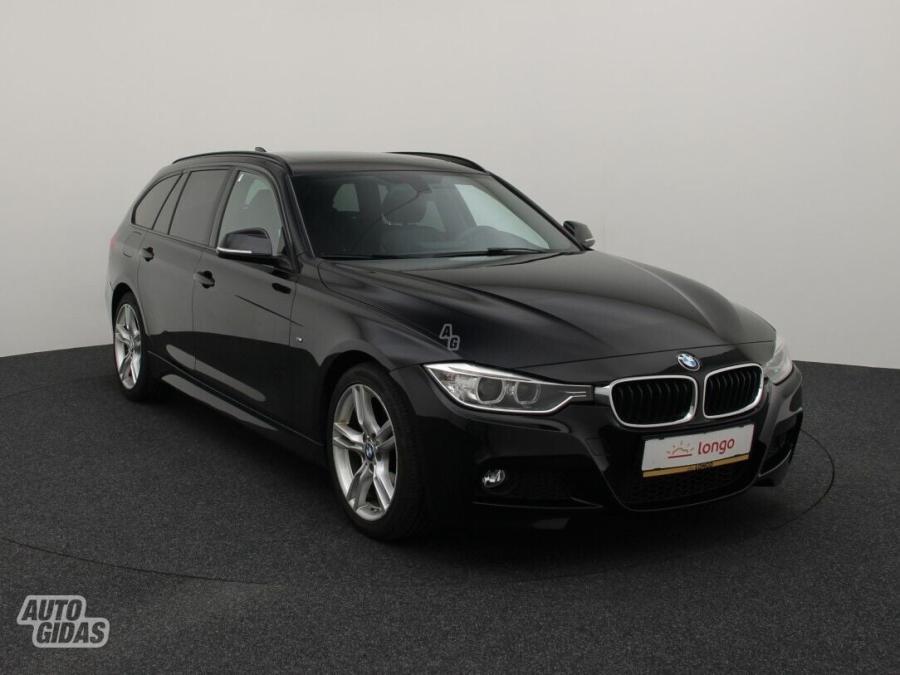 Black BMW 320 2015 in Vilnius, with an engine capacity of 2.00 L and mileage of 189 thousand km for 13399 €, photo 10 on AUTOMOTO.COM.LV