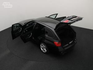 Black BMW 320 2015 in Vilnius, with an engine capacity of 2.00 L and mileage of 189 thousand km for 13399 €, photo 13 on AUTOMOTO.COM.LV