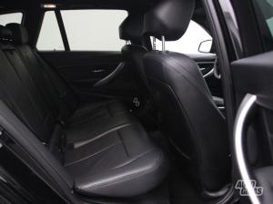 Black BMW 320 2015 in Vilnius, with an engine capacity of 2.00 L and mileage of 189 thousand km for 13399 €, photo 15 on AUTOMOTO.COM.LV