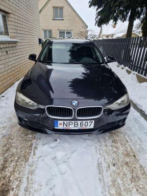 Black BMW 320 2015 in Kelme, with an engine capacity of 2.00 L and mileage of 296 thousand km for 5999 €, photo 2 on AUTOMOTO.COM.LV