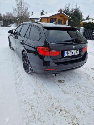 Black BMW 320 2015 in Kelme, with an engine capacity of 2.00 L and mileage of 296 thousand km for 5999 €, photo 6 on AUTOMOTO.COM.LV