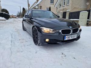 Black BMW 320 2015 in Kelme, with an engine capacity of 2.00 L and mileage of 296 thousand km for 5999 €, photo 8 on AUTOMOTO.COM.LV