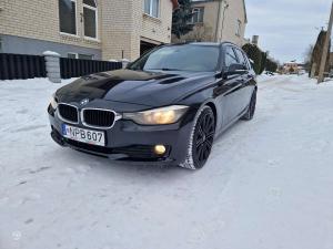 Black BMW 320 2015 in Kelme, with an engine capacity of 2.00 L and mileage of 296 thousand km for 5999 €, photo 9 on AUTOMOTO.COM.LV