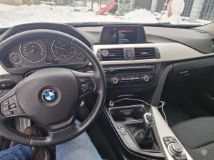 Black BMW 320 2015 in Kelme, with an engine capacity of 2.00 L and mileage of 296 thousand km for 5999 €, photo 10 on AUTOMOTO.COM.LV