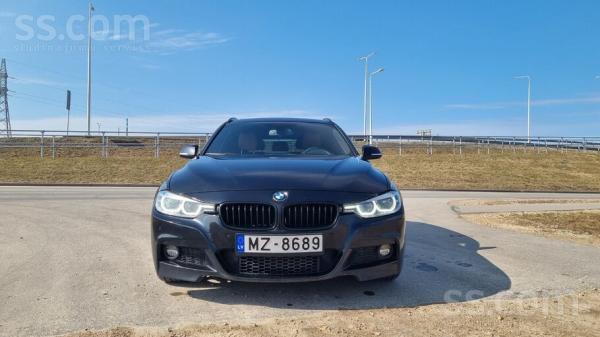 Black BMW 320 2015 in Riga, with an engine capacity of 2.00 L and mileage of 332 thousand km for 9100 €, photo 3 on AUTOMOTO.COM.LV