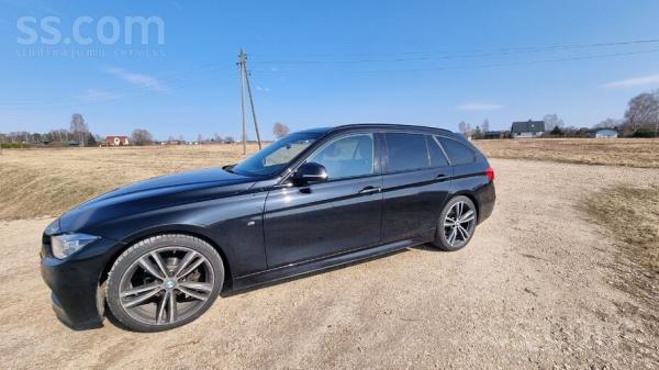 Black BMW 320 2015 in Riga, with an engine capacity of 2.00 L and mileage of 332 thousand km for 9100 €, photo 5 on AUTOMOTO.COM.LV
