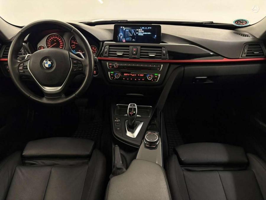 Black BMW 320 2015 in Marijampole, with an engine capacity of 2.00 L and mileage of 301 thousand km for 9650 €, photo 14 on AUTOMOTO.COM.LV