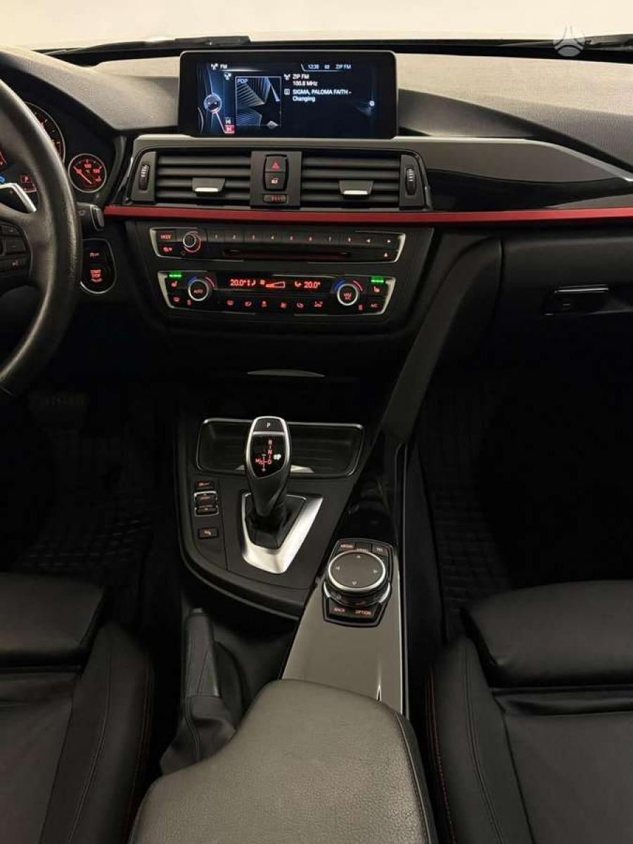 Black BMW 320 2015 in Marijampole, with an engine capacity of 2.00 L and mileage of 301 thousand km for 9650 €, photo 19 on AUTOMOTO.COM.LV