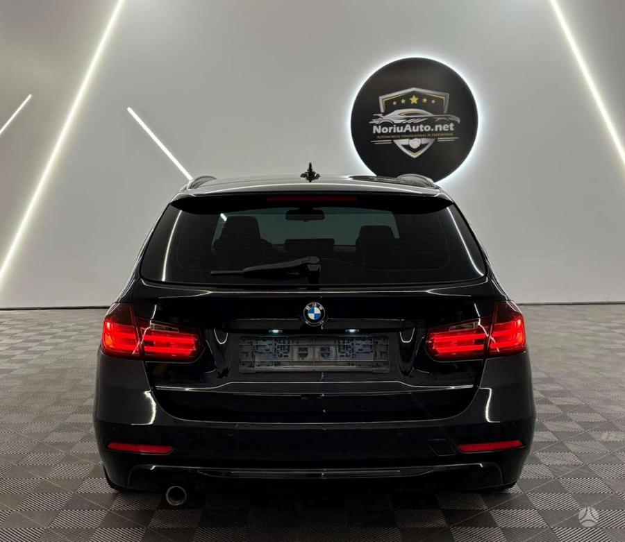 Black BMW 320 2015 in Marijampole, with an engine capacity of 2.00 L and mileage of 301 thousand km for 9650 €, photo 28 on AUTOMOTO.COM.LV