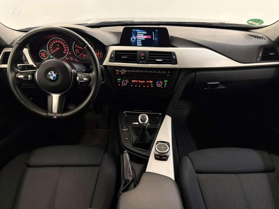 Black BMW 320 2015 in Marijampole, with an engine capacity of 2.00 L and mileage of 204 thousand km for 7999 €, photo 12 on AUTOMOTO.COM.LV