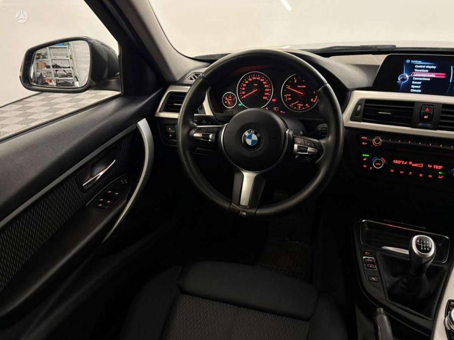 Black BMW 320 2015 in Marijampole, with an engine capacity of 2.00 L and mileage of 204 thousand km for 7999 €, photo 16 on AUTOMOTO.COM.LV