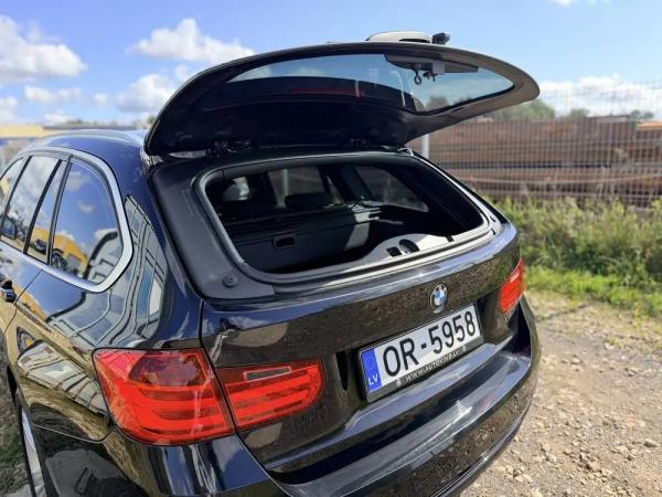 Black BMW 320 2015 in Riga, with an engine capacity of 2.00 L and mileage of 239 thousand km for 9995 €, photo 5 on AUTOMOTO.COM.LV