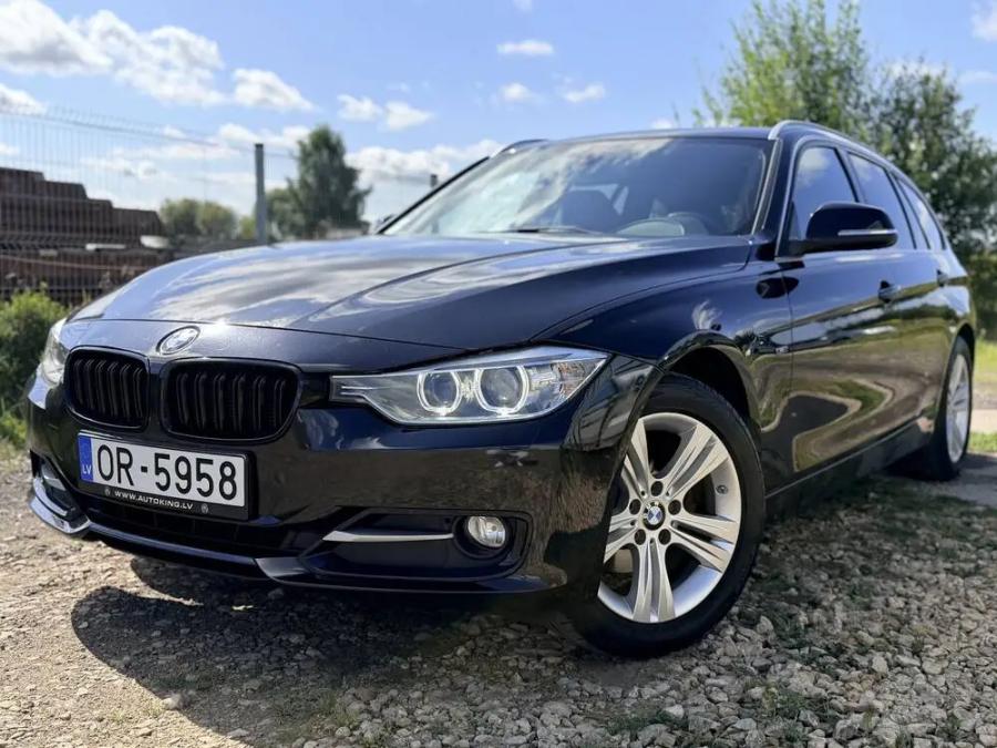 Black BMW 320 2015 in Riga, with an engine capacity of 2.00 L and mileage of 239 thousand km for 9995 €, photo 26 on AUTOMOTO.COM.LV
