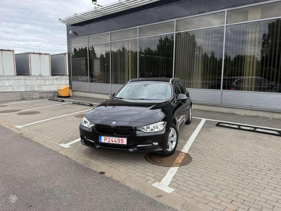 Black BMW 320 2015 in Panevezys, with an engine capacity of 2.00 L and mileage of 275 thousand km for 8300 €, photo 3 on AUTOMOTO.COM.LV