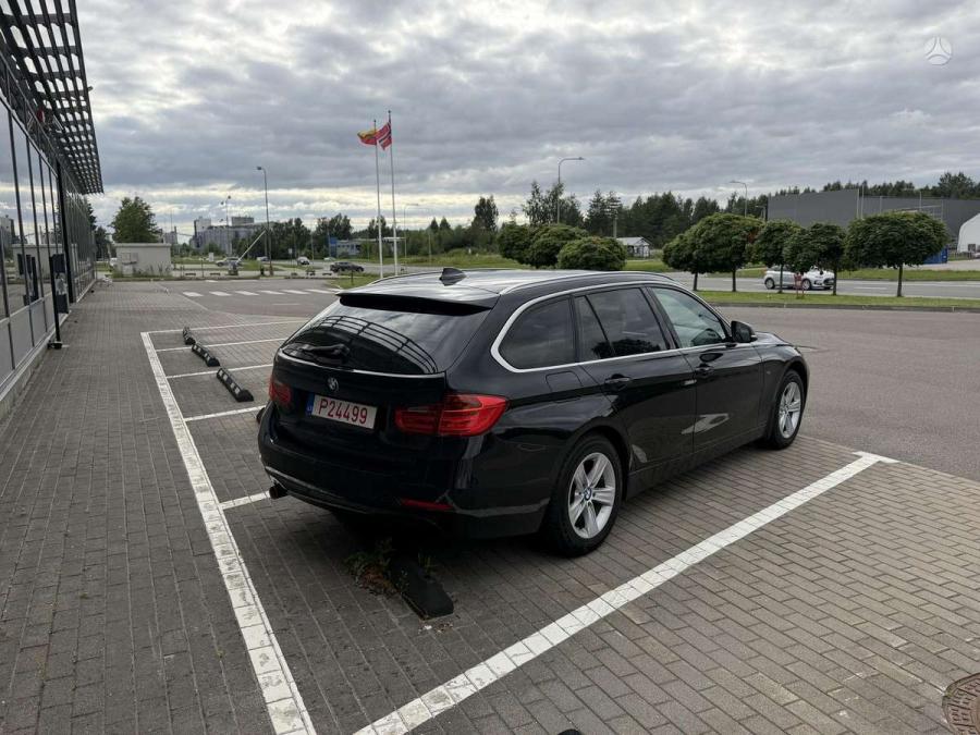 Black BMW 320 2015 in Panevezys, with an engine capacity of 2.00 L and mileage of 275 thousand km for 8300 €, photo 6 on AUTOMOTO.COM.LV