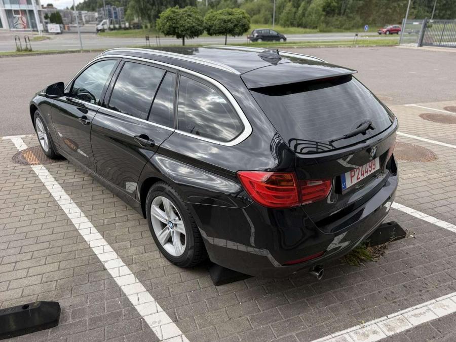 Black BMW 320 2015 in Panevezys, with an engine capacity of 2.00 L and mileage of 275 thousand km for 8300 €, photo 8 on AUTOMOTO.COM.LV