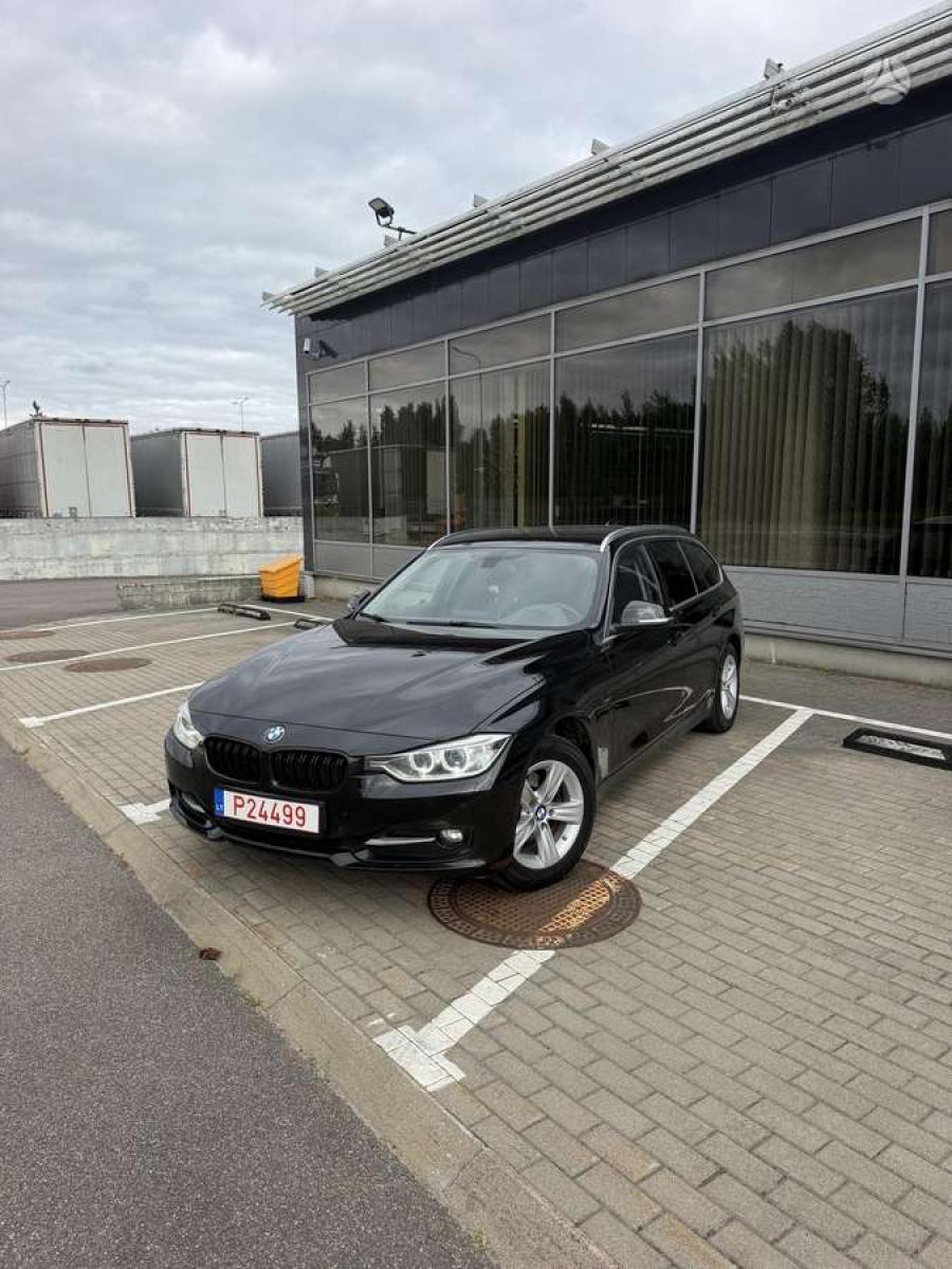 Black BMW 320 2015 in Panevezys, with an engine capacity of 2.00 L and mileage of 275 thousand km for 8300 €, photo 10 on AUTOMOTO.COM.LV
