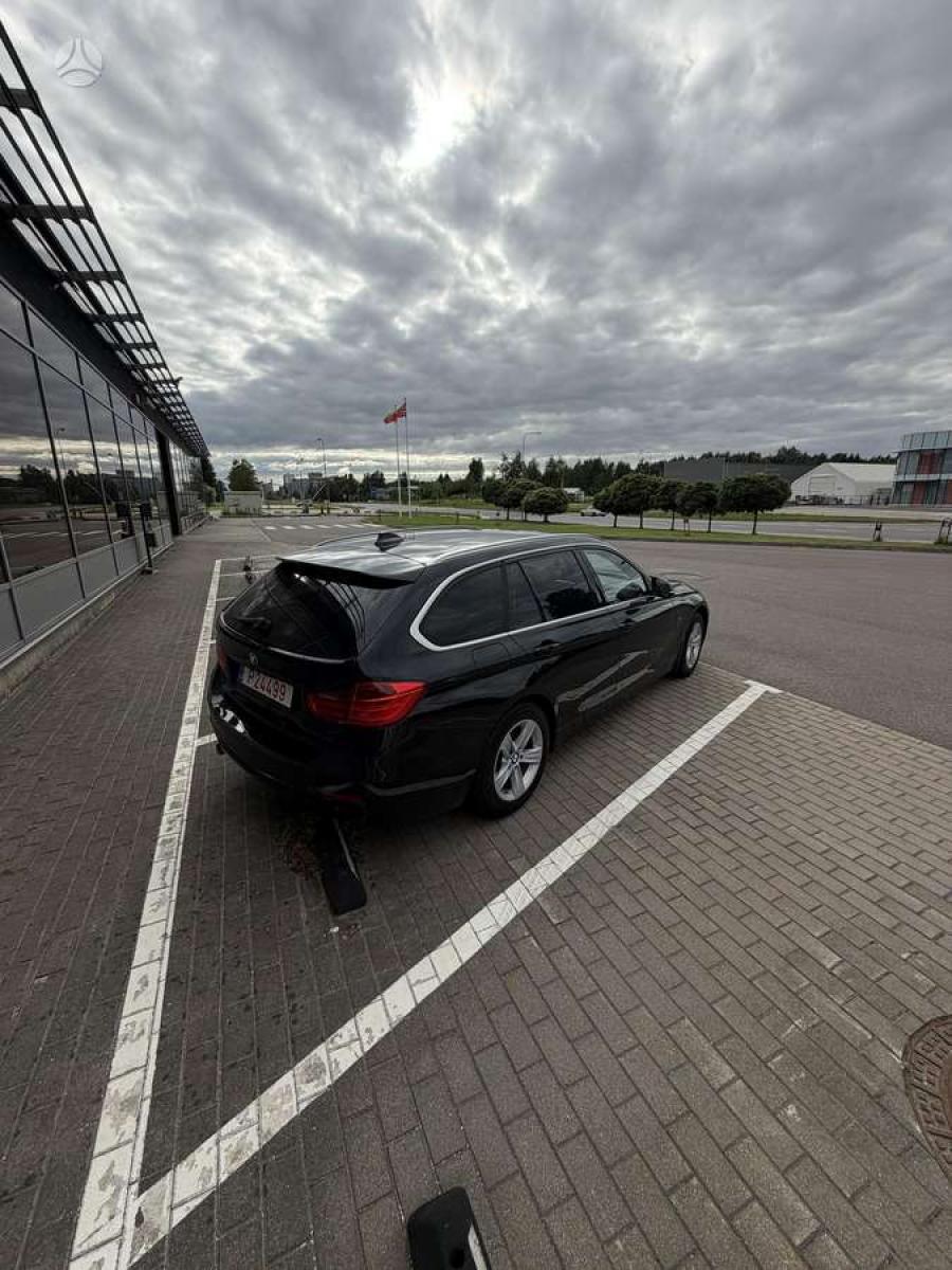 Black BMW 320 2015 in Panevezys, with an engine capacity of 2.00 L and mileage of 275 thousand km for 8300 €, photo 13 on AUTOMOTO.COM.LV