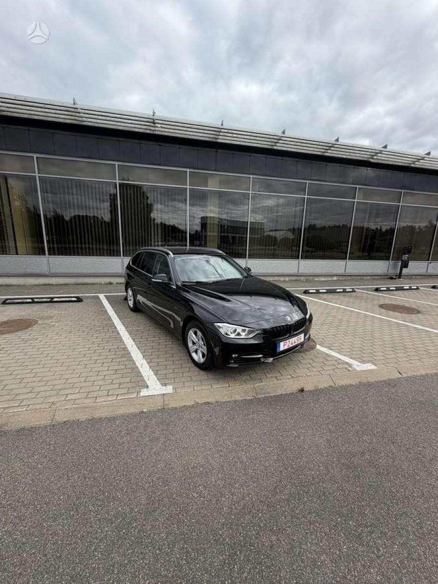 Black BMW 320 2015 in Panevezys, with an engine capacity of 2.00 L and mileage of 275 thousand km for 8300 €, photo 15 on AUTOMOTO.COM.LV