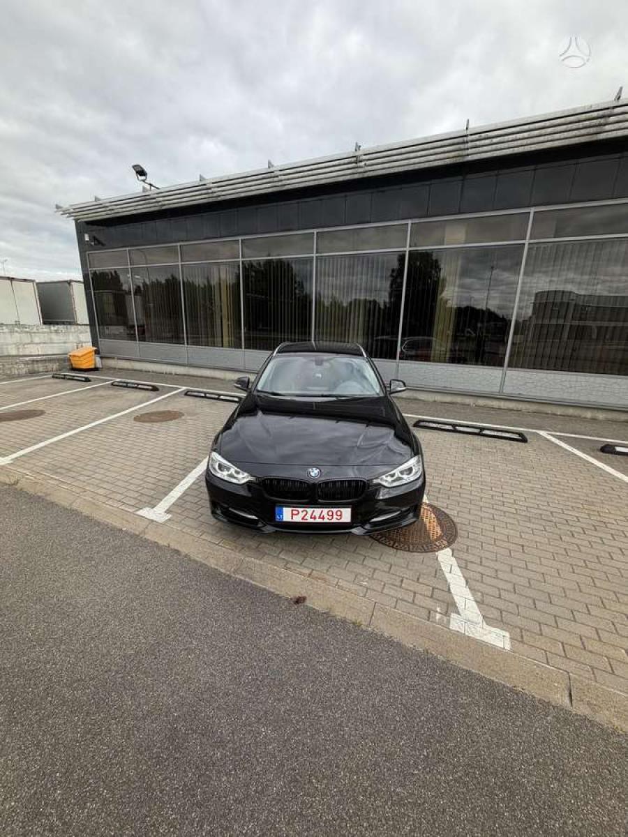 Black BMW 320 2015 in Panevezys, with an engine capacity of 2.00 L and mileage of 275 thousand km for 8300 €, photo 16 on AUTOMOTO.COM.LV
