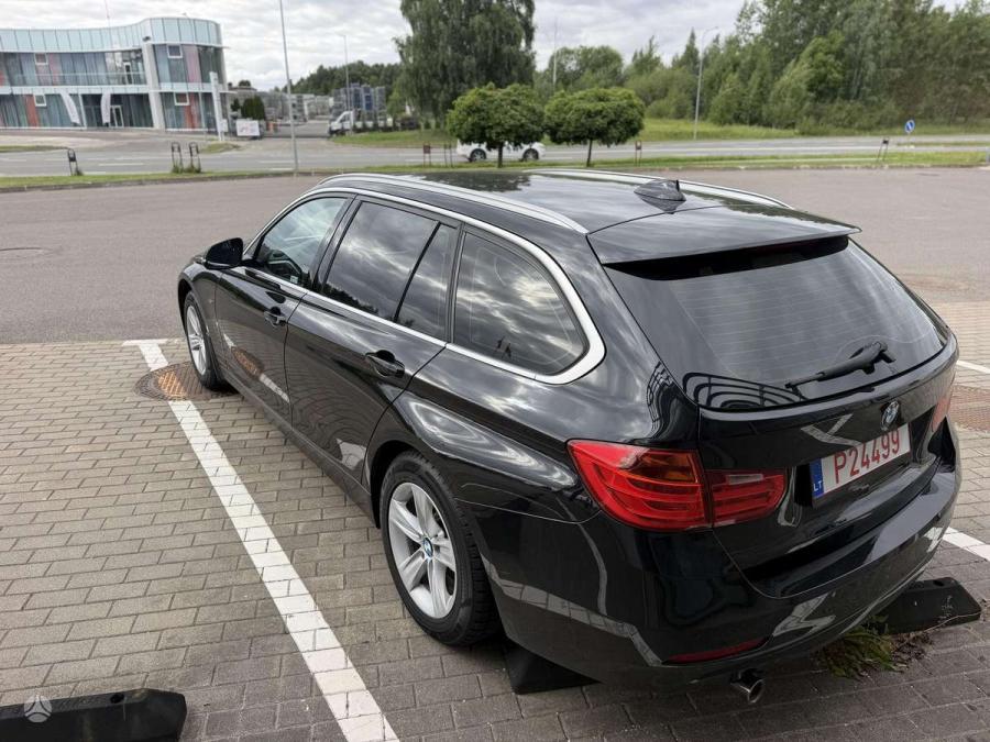 Black BMW 320 2015 in Panevezys, with an engine capacity of 2.00 L and mileage of 275 thousand km for 8300 €, photo 17 on AUTOMOTO.COM.LV