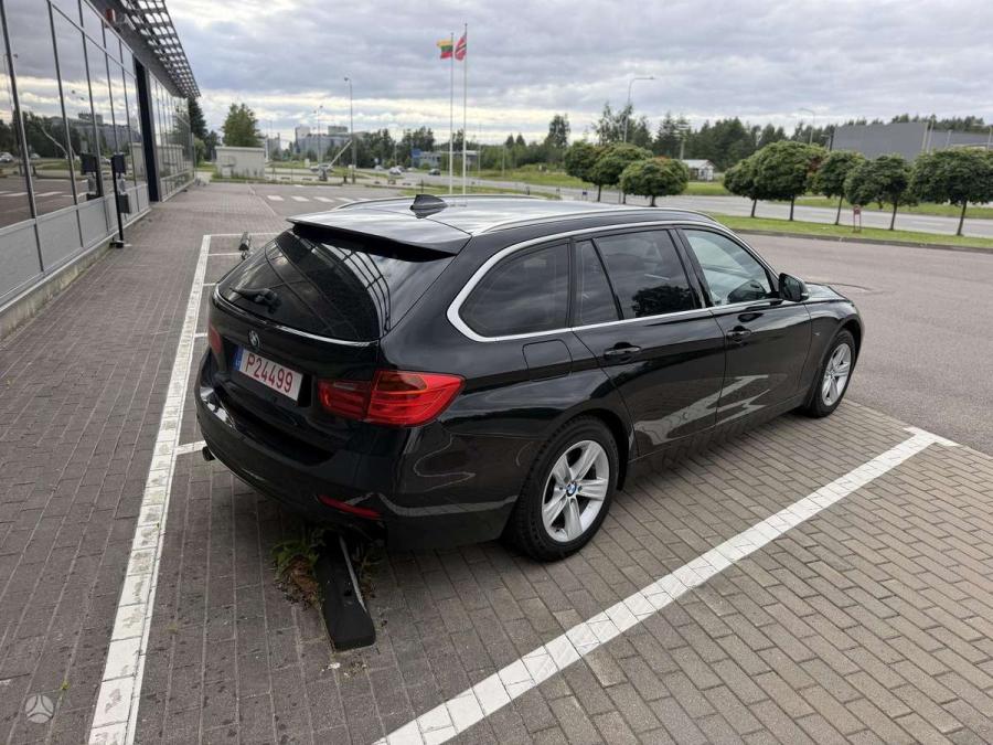 Black BMW 320 2015 in Panevezys, with an engine capacity of 2.00 L and mileage of 275 thousand km for 8300 €, photo 18 on AUTOMOTO.COM.LV