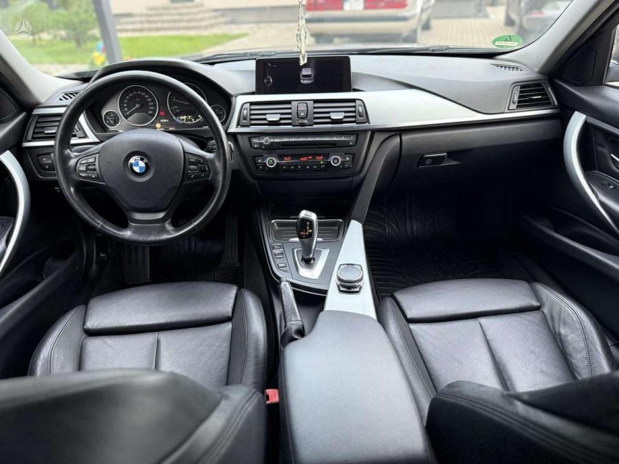 Black BMW 320 2015 in Kaisiadorys, with an engine capacity of 2.00 L and mileage of 290 thousand km for 8000 €, photo 11 on AUTOMOTO.COM.LV