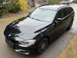 Black BMW 320 2015 in Marijampole, with an engine capacity of 2.00 L and mileage of 250 thousand km for 7500 €, photo 4 on AUTOMOTO.COM.LV