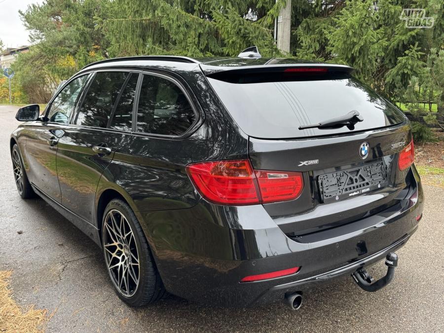 Black BMW 320 2015 in Marijampole, with an engine capacity of 2.00 L and mileage of 250 thousand km for 7500 €, photo 8 on AUTOMOTO.COM.LV
