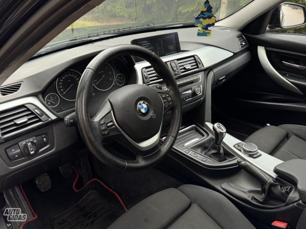 Black BMW 320 2015 in Marijampole, with an engine capacity of 2.00 L and mileage of 250 thousand km for 7500 €, photo 11 on AUTOMOTO.COM.LV