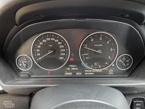 Black BMW 320 2015 in Marijampole, with an engine capacity of 2.00 L and mileage of 250 thousand km for 7500 €, photo 14 on AUTOMOTO.COM.LV