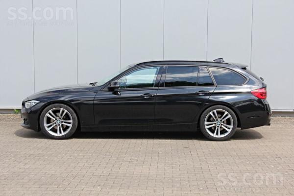Black BMW 320 2016 in Riga, with an engine capacity of 2.00 L and mileage of 0 thousand km for 21950 €, photo 3 on AUTOMOTO.COM.LV