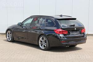Black BMW 320 2016 in Riga, with an engine capacity of 2.00 L and mileage of 0 thousand km for 21950 €, photo 4 on AUTOMOTO.COM.LV