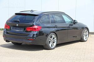 Black BMW 320 2016 in Riga, with an engine capacity of 2.00 L and mileage of 0 thousand km for 21950 €, photo 5 on AUTOMOTO.COM.LV