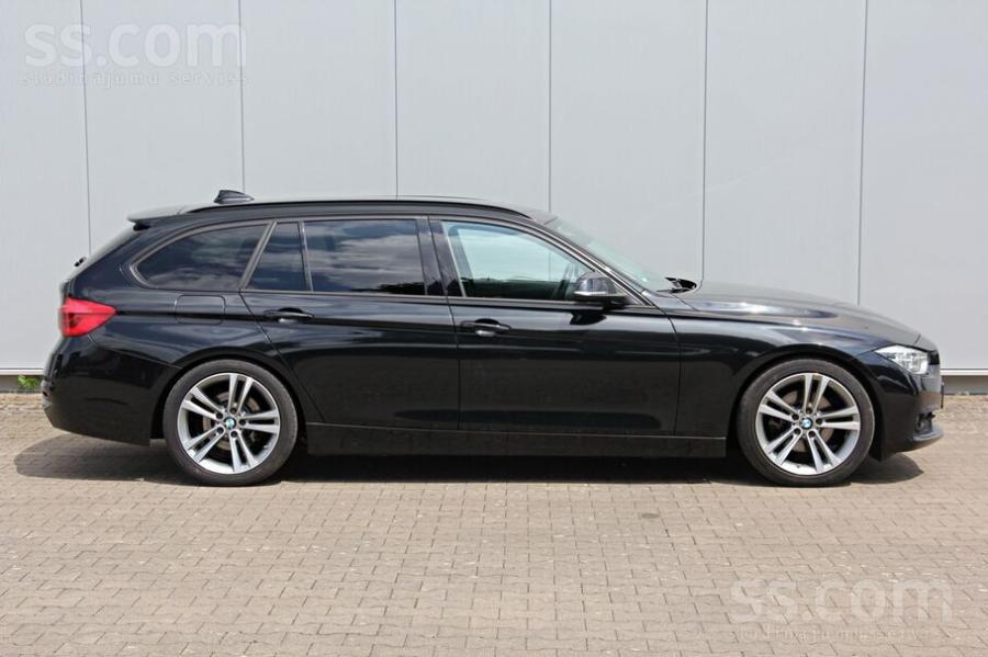 Black BMW 320 2016 in Riga, with an engine capacity of 2.00 L and mileage of 0 thousand km for 21950 €, photo 6 on AUTOMOTO.COM.LV