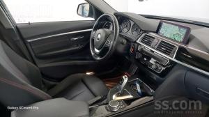 Black BMW 320 2016 in Riga, with an engine capacity of 2.00 L and mileage of 0 thousand km for 21950 €, photo 7 on AUTOMOTO.COM.LV