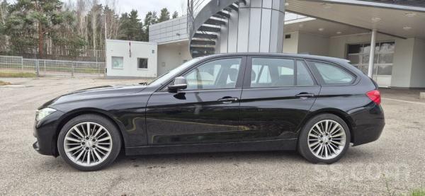 Black BMW 320 2016 in Riga, with an engine capacity of 2.00 L and mileage of 269 thousand km for 11500 €, photo 3 on AUTOMOTO.COM.LV