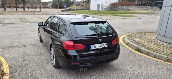 Black BMW 320 2016 in Riga, with an engine capacity of 2.00 L and mileage of 269 thousand km for 11500 €, photo 4 on AUTOMOTO.COM.LV
