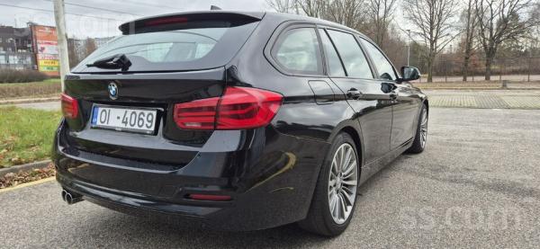 Black BMW 320 2016 in Riga, with an engine capacity of 2.00 L and mileage of 269 thousand km for 11500 €, photo 5 on AUTOMOTO.COM.LV