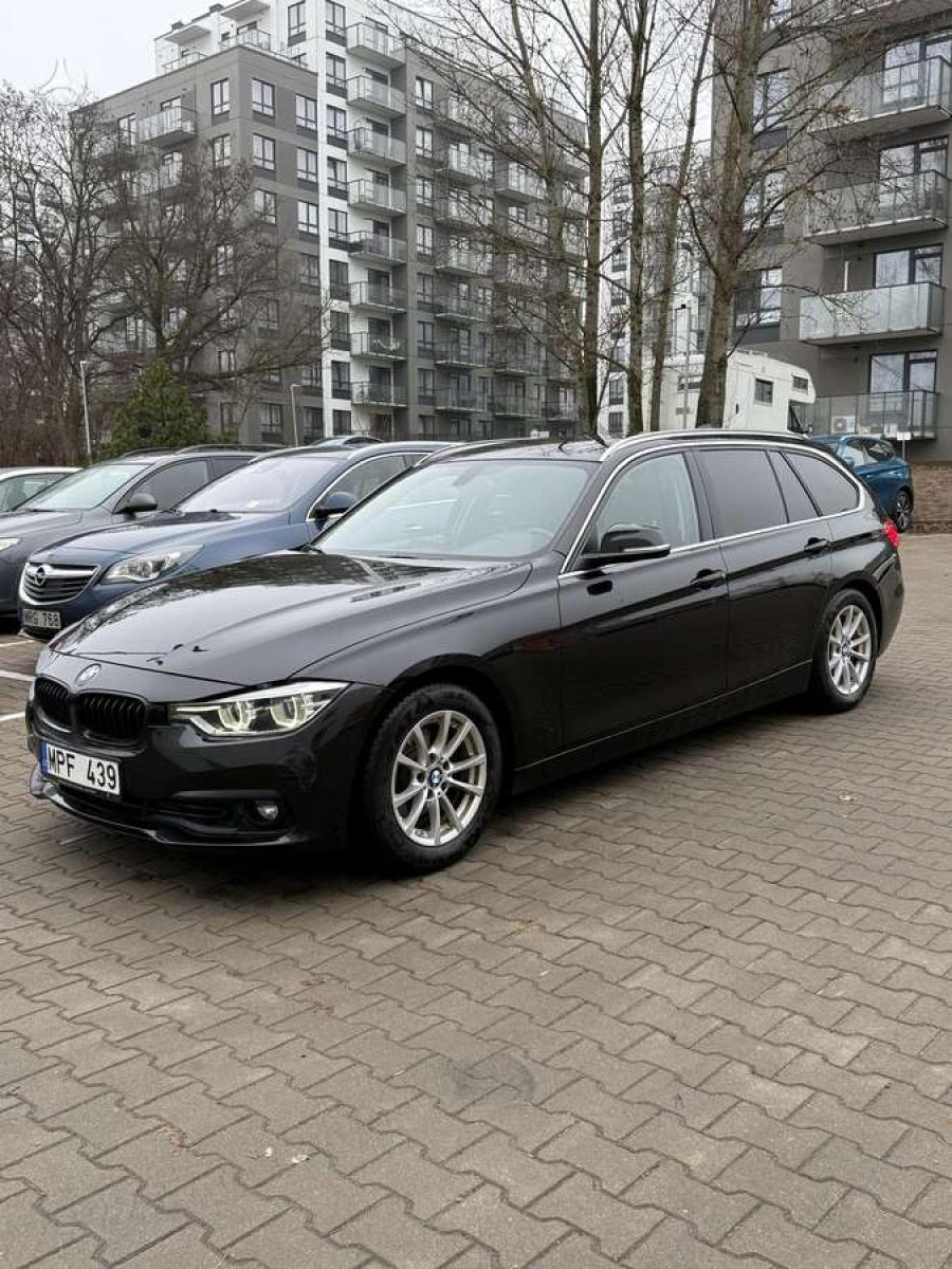 Melns BMW 320 2016 Viļņa, ar dzinēja tilpumu 2.00 L un nobraukumu 297 tūkst. km par 10500 €, foto 1 vietnē AUTOMOTO.COM.LV
