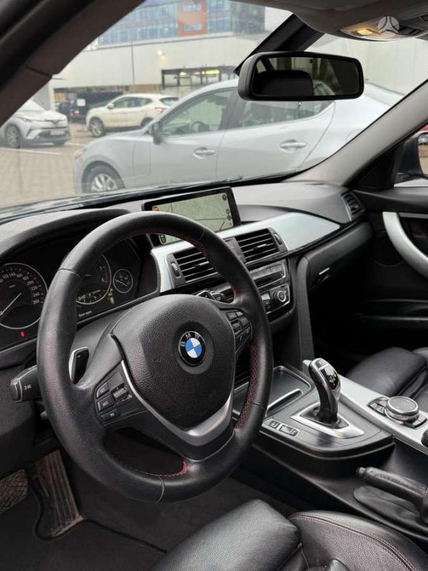 Melns BMW 320 2016 Viļņa, ar dzinēja tilpumu 2.00 L un nobraukumu 297 tūkst. km par 10500 €, foto 8 vietnē AUTOMOTO.COM.LV