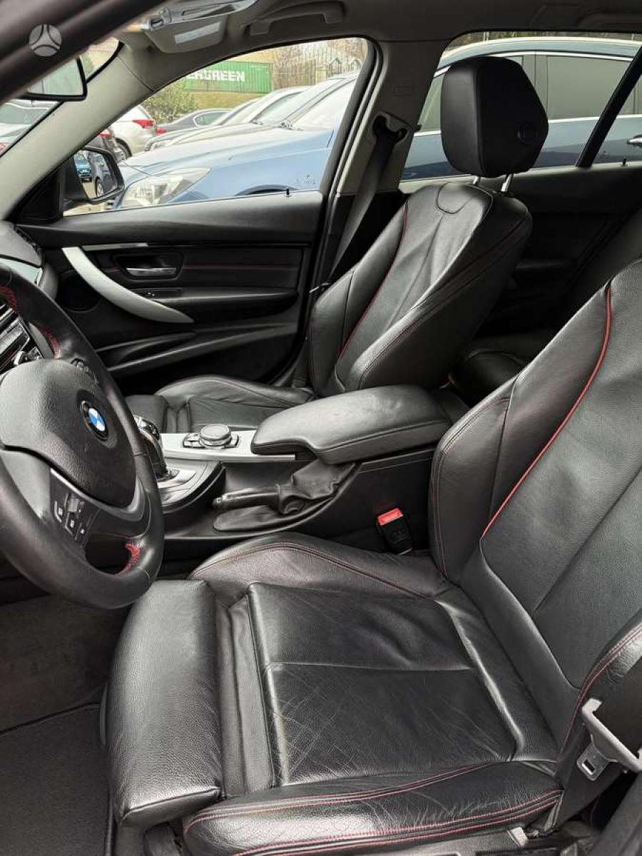 Melns BMW 320 2016 Viļņa, ar dzinēja tilpumu 2.00 L un nobraukumu 297 tūkst. km par 10500 €, foto 9 vietnē AUTOMOTO.COM.LV