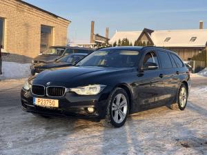 Black BMW 320 2016 in Utena, with an engine capacity of 2.00 L and mileage of 256 thousand km for 9799 €, photo 2 on AUTOMOTO.COM.LV